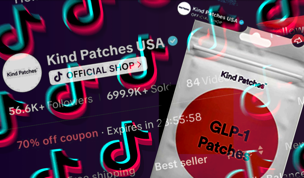 Unregulated GLP-1 patches are exploding on TikTok Shop | Media Matters for America